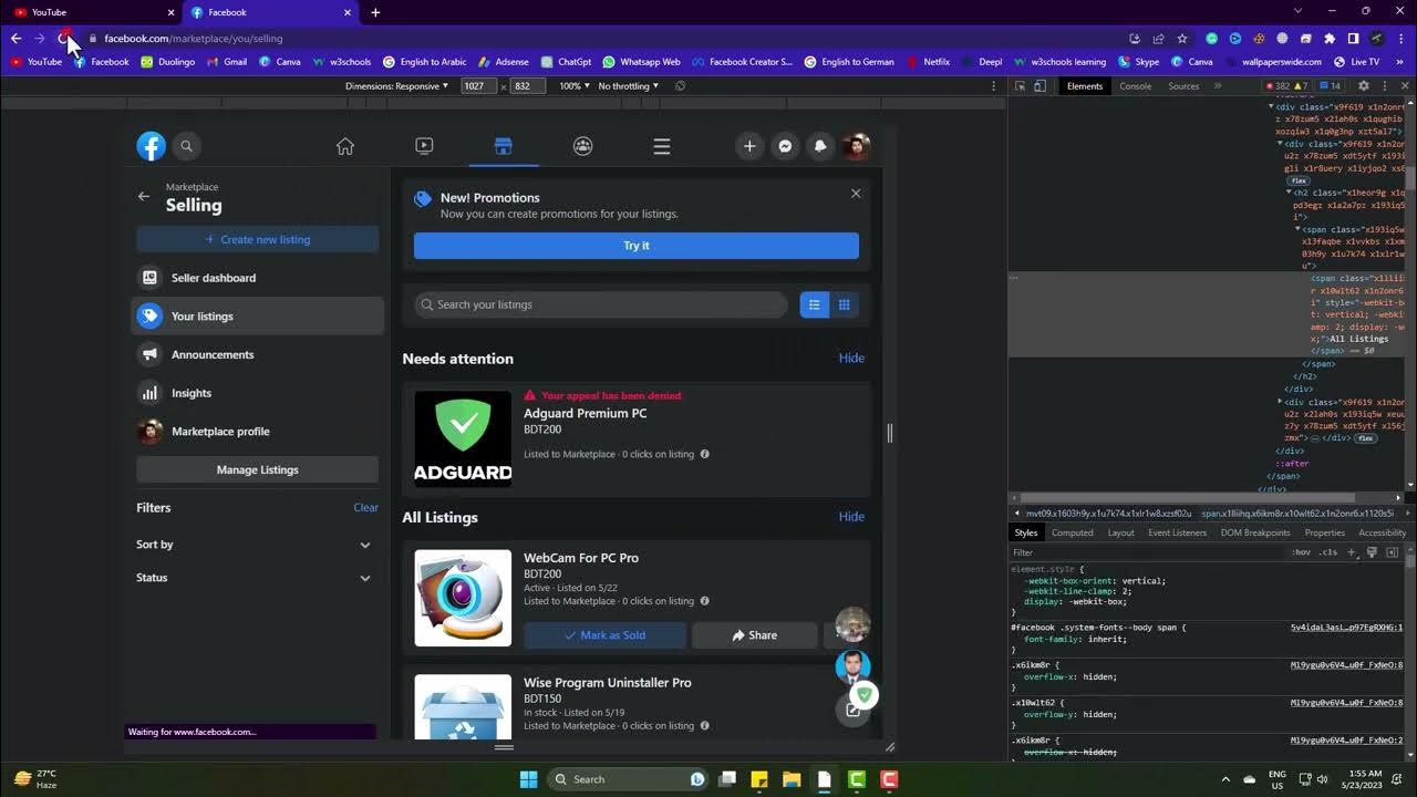 Facebook Marketplace - How to Remove Denied Items/Listings - Facebook ...