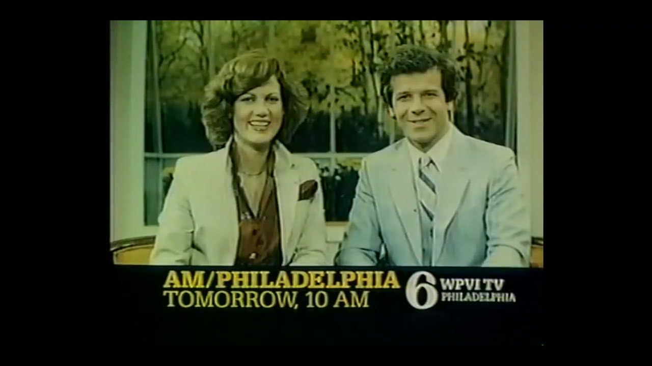 WPVI Channel 6 1982 AM Philadelphia Promo, Action News 11PM Partial 7 ...