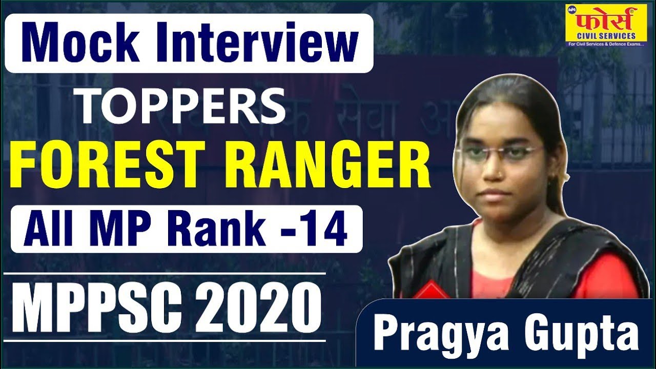 Forest Ranger's Journey From MPPSC Topper to Civil Services | upsc ...