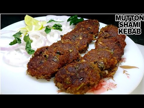 MUTTON SHAMI KEBAB RECIPE ||EASY TO MAKE SHAMI KEBAB RECIPE ||HOW TO MAKE MUTTON SHAMI KEBAB AT ...