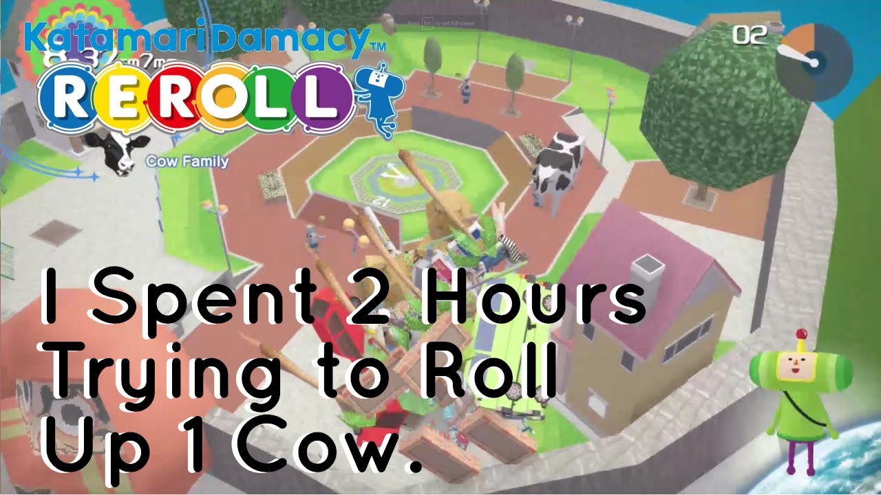 In search of the Holy Cow - Katamari Damacy Reroll - YouTube