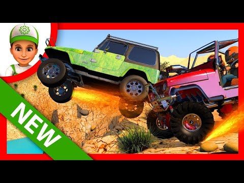 Viral Jip And Car Compitation Cartoon Video Games For Kids | Cartoon ...