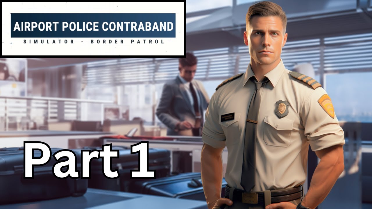 Airport Police Contraband Simulator Walkthrough | First Day of Border ...