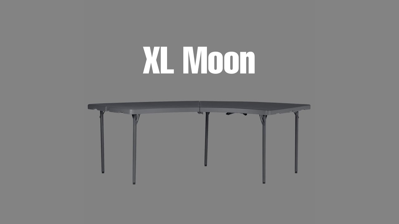 XL Moon | Foldable table | Zown - YouTube