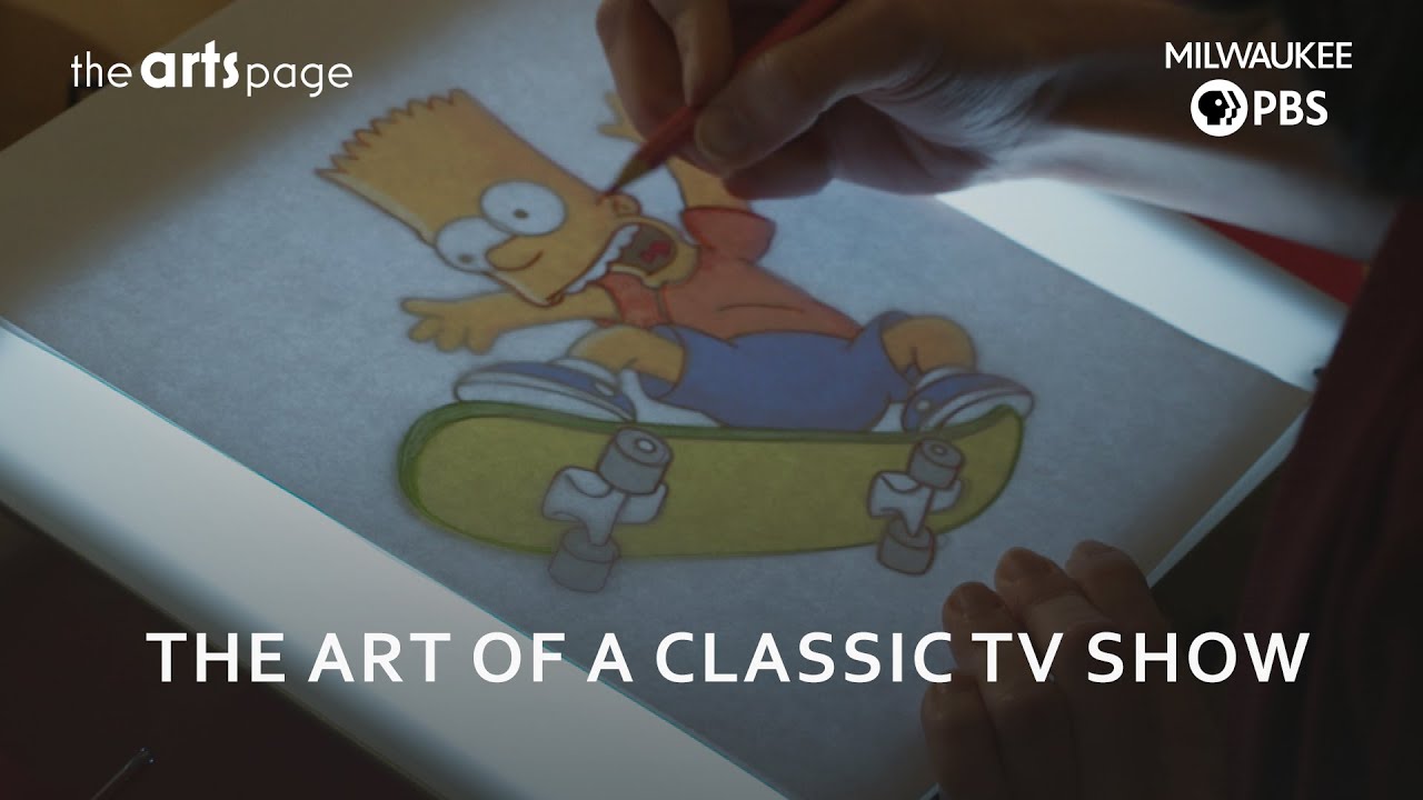 The Arts Page | The Animation Cels of The Simpsons is put in the ...