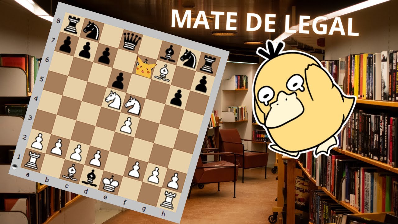 El famoso mate de legal - YouTube