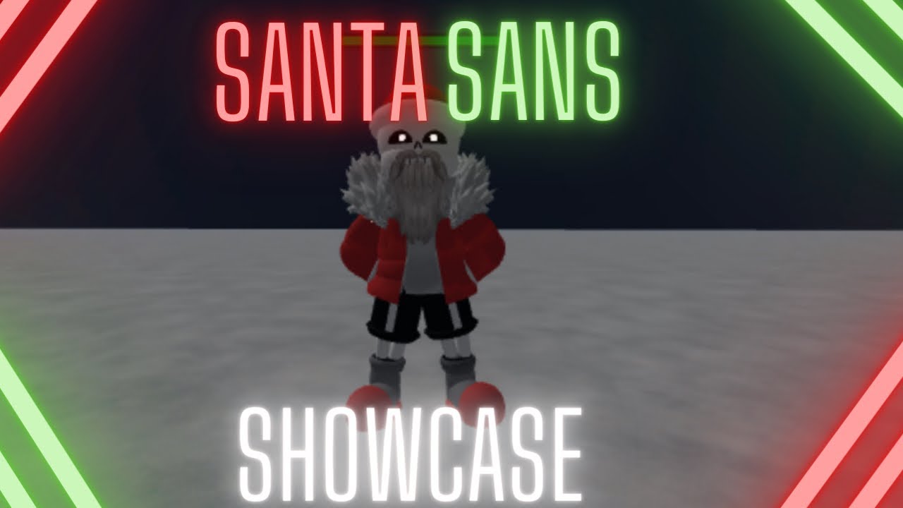 [Undertale Owell Faunte] Santa Sans Showcase + Code | Roblox (Late ...