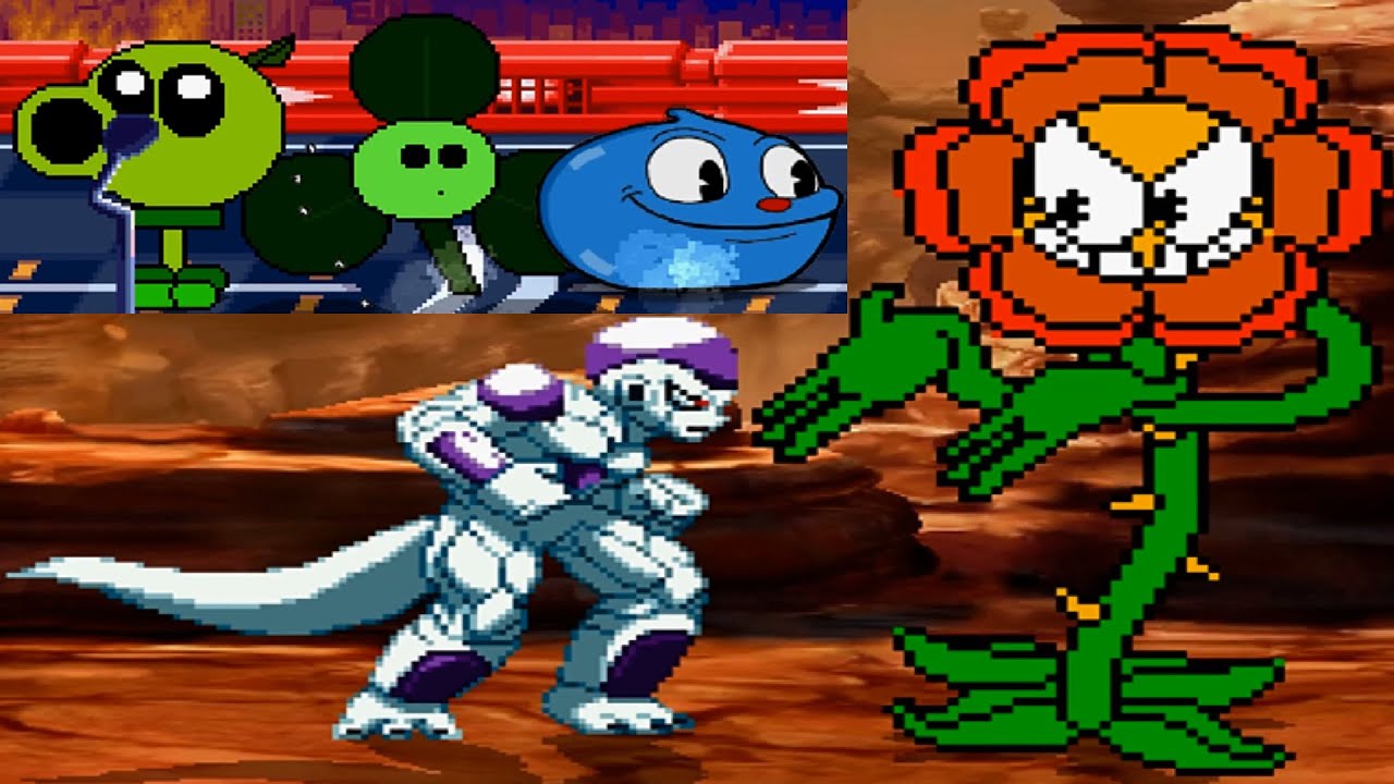 PLANTS AND ZOMBIES HEROES IN THE LEGENDARY MUGEN COMPETITION!! Part 2 ...