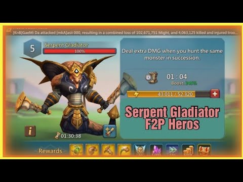 Serpent Gladiator | Serpent Gladiator Best Heros | Serpent Gladiator ...