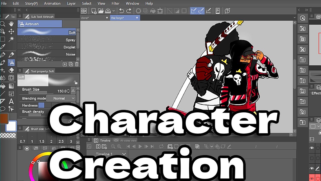 Creating Characters for next Animation - YouTube
