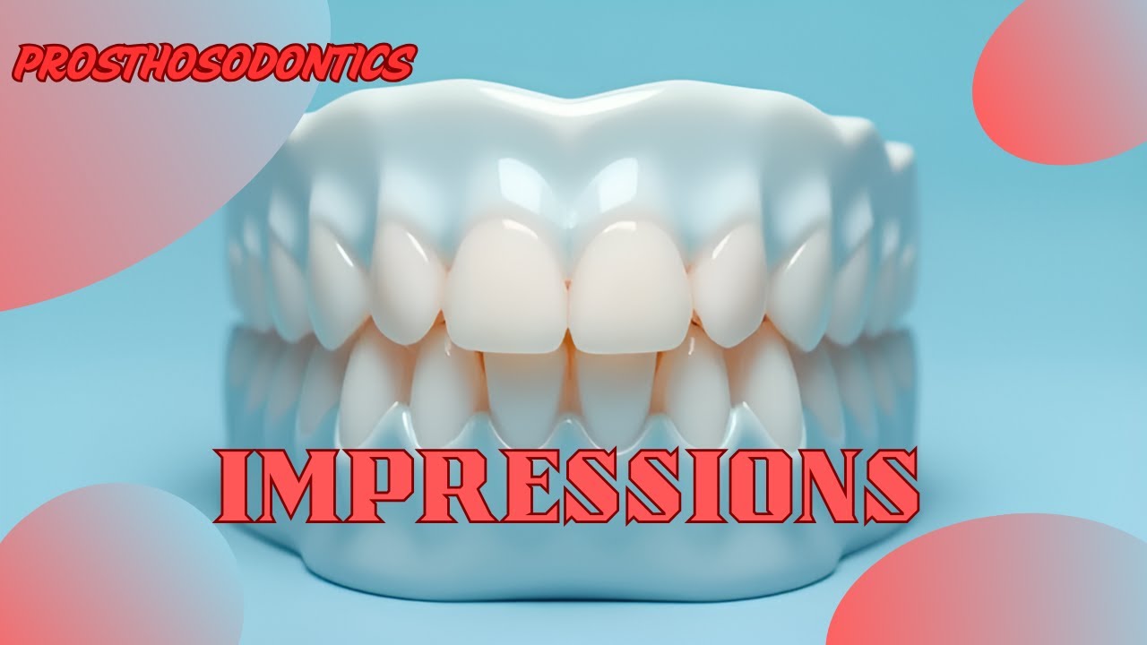 Prosthodontics Impression, Tray and Boxing for Dentures (شرح بالعربي ...