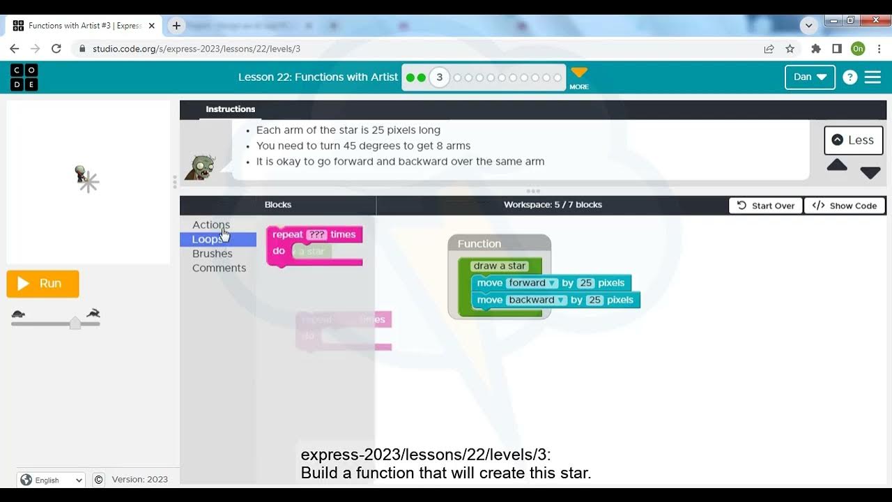 Learn Computer Science - Code.org - express-2023 L22L3 - YouTube