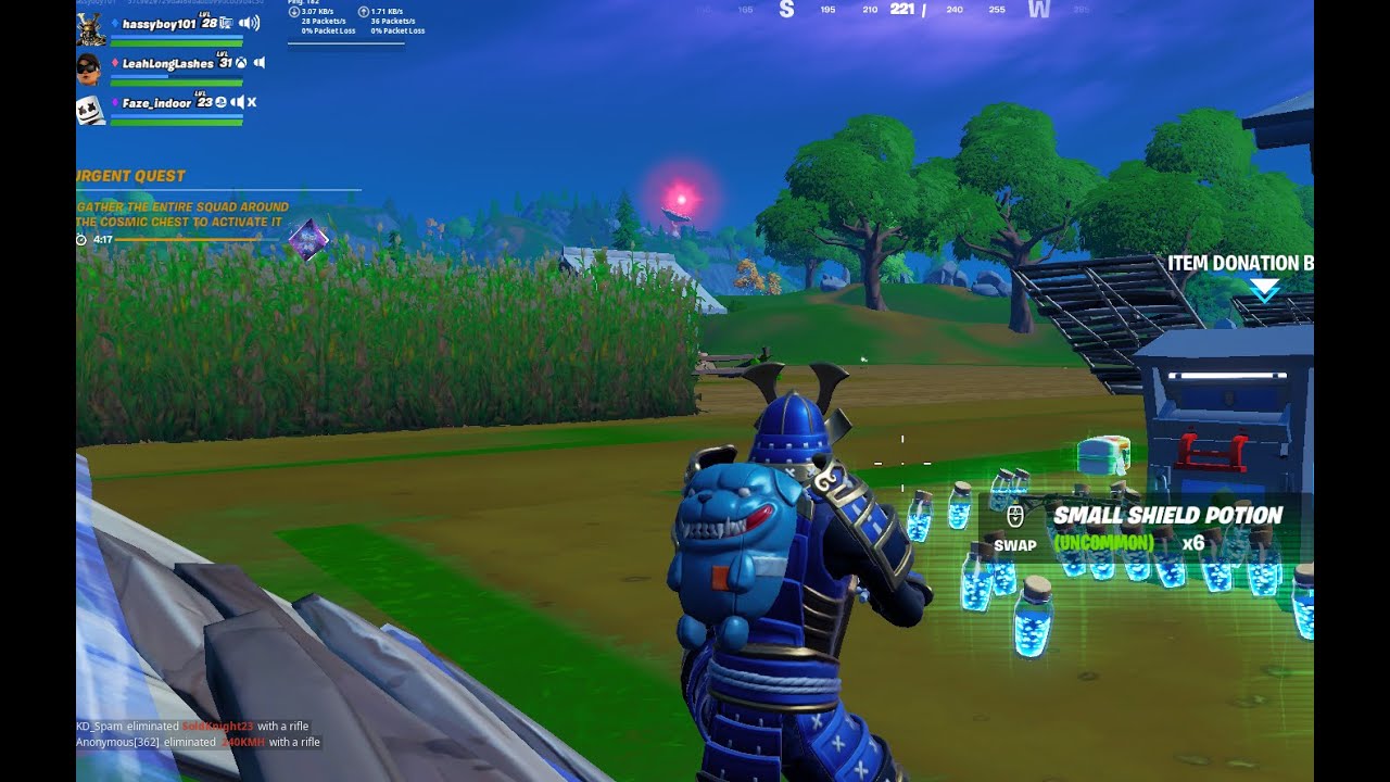 Fortnite new chapter gameplay come an say hi - YouTube