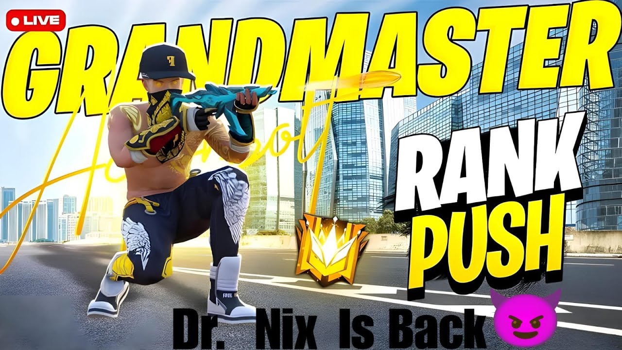 Dr_Nix_G || live streaming || support me | BR RANK PUSH || DR NIX come ...
