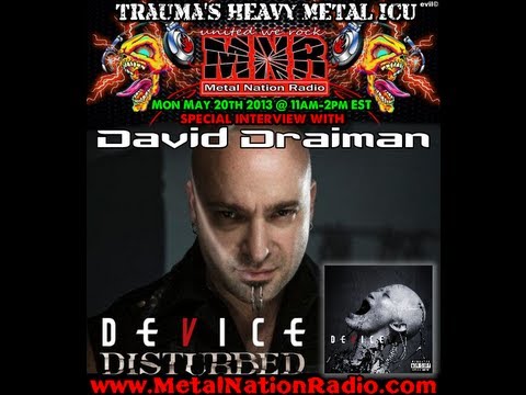 Trauma Interviews David Draiman of Device and Disturbed - YouTube