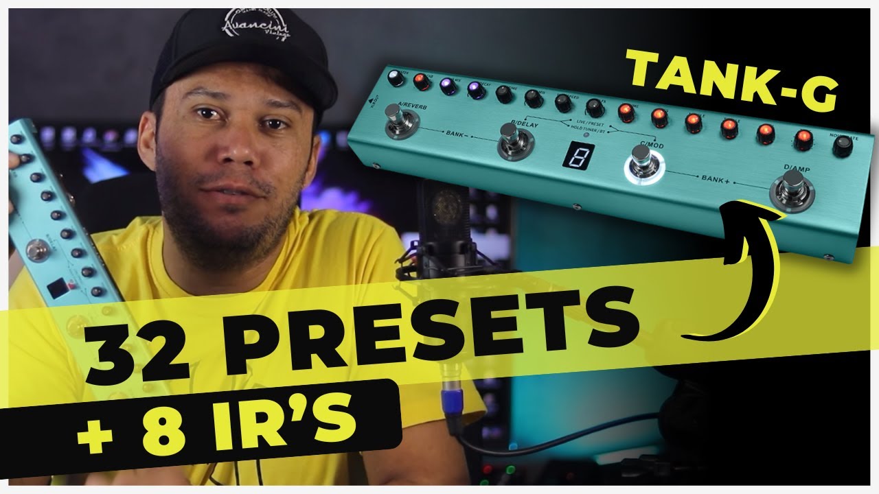 TANK G - PRESETS - LOW GAIN - HI GAIN - WORSHIP - CLEAN - LEAD - CRUNCH ...