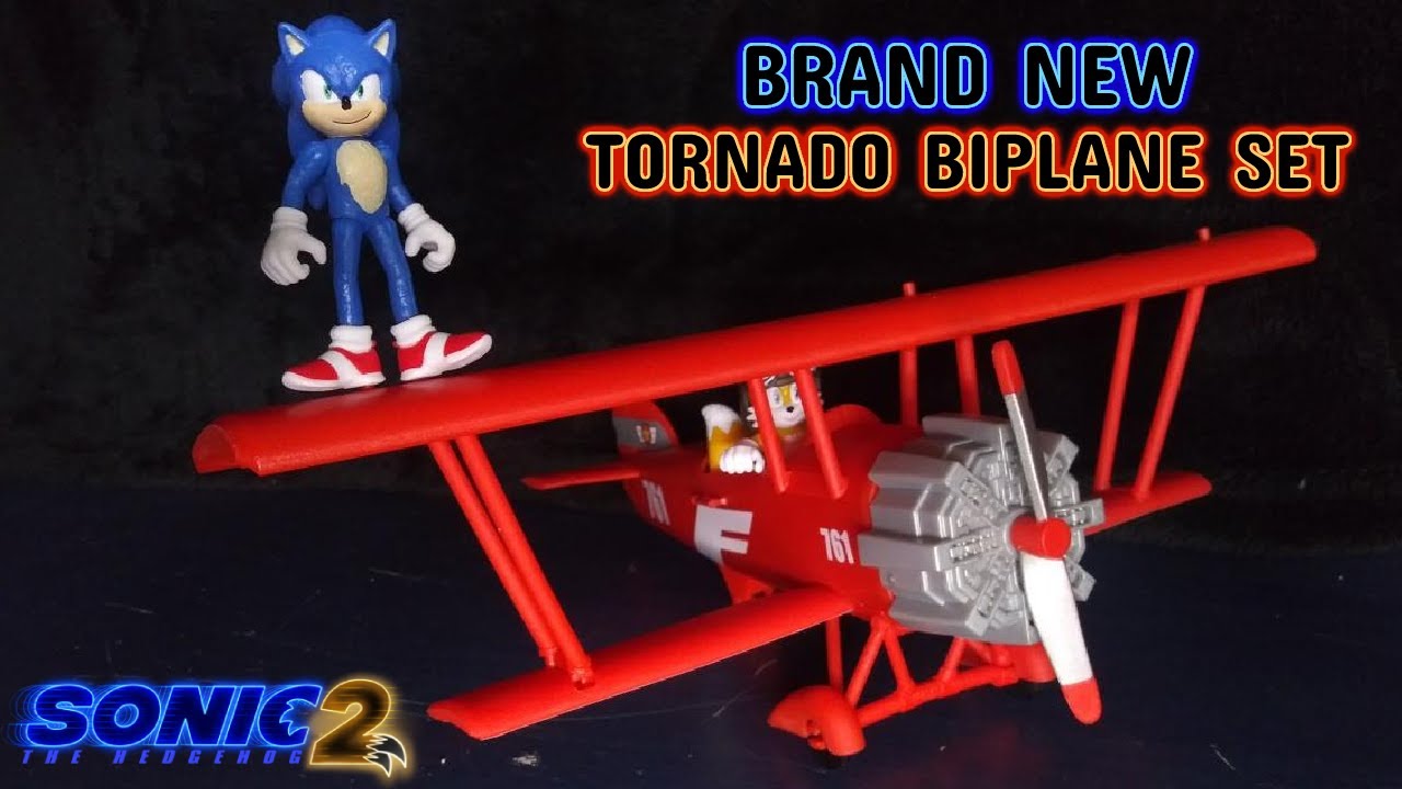 Sonic Movie 2: Tornado Biplane Set REVIEW & UNBOXING - YouTube