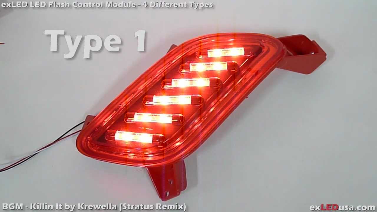 exLED LED Flash Control Module - 4 different types - YouTube