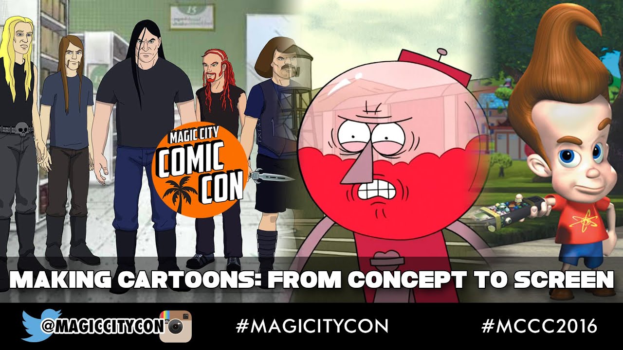 Making Cartoons Panel with David Brehm, Sam Marin and Jon Schnepp at ...