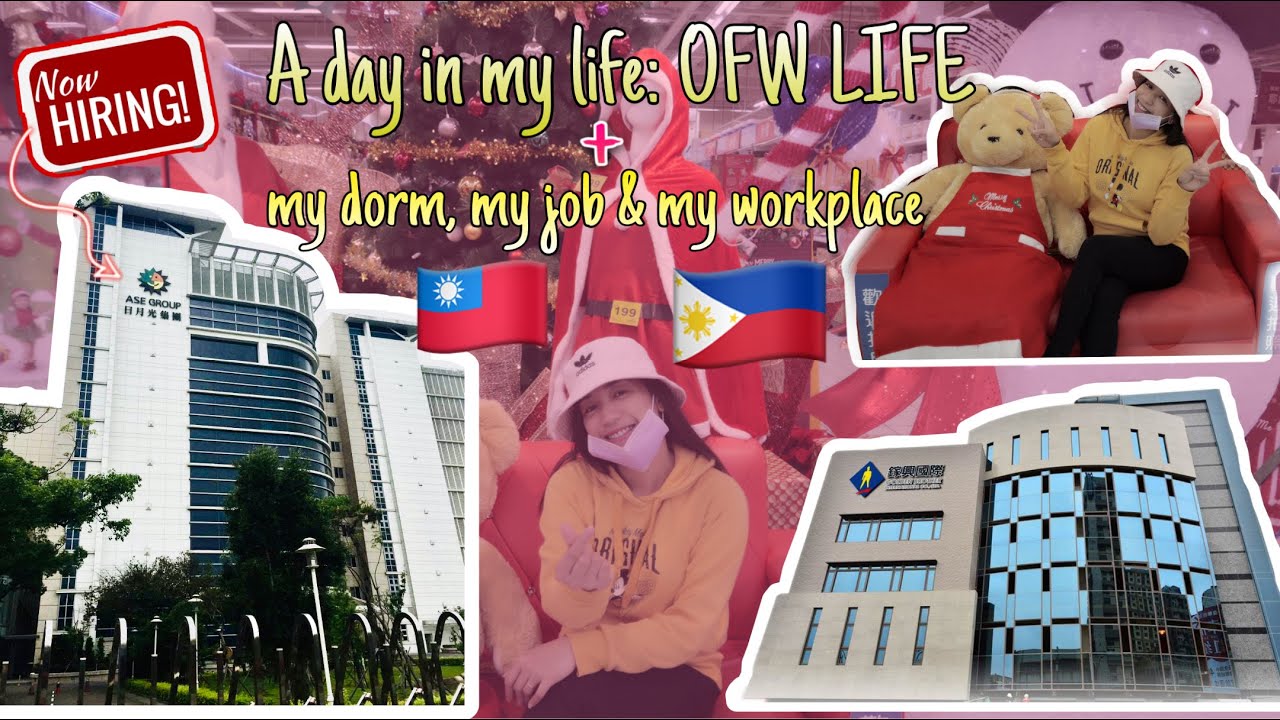 A DAY IN MY LIFE: OFW LIFE + my DORM, my JOB & my WORKPLACE | OFW in ...