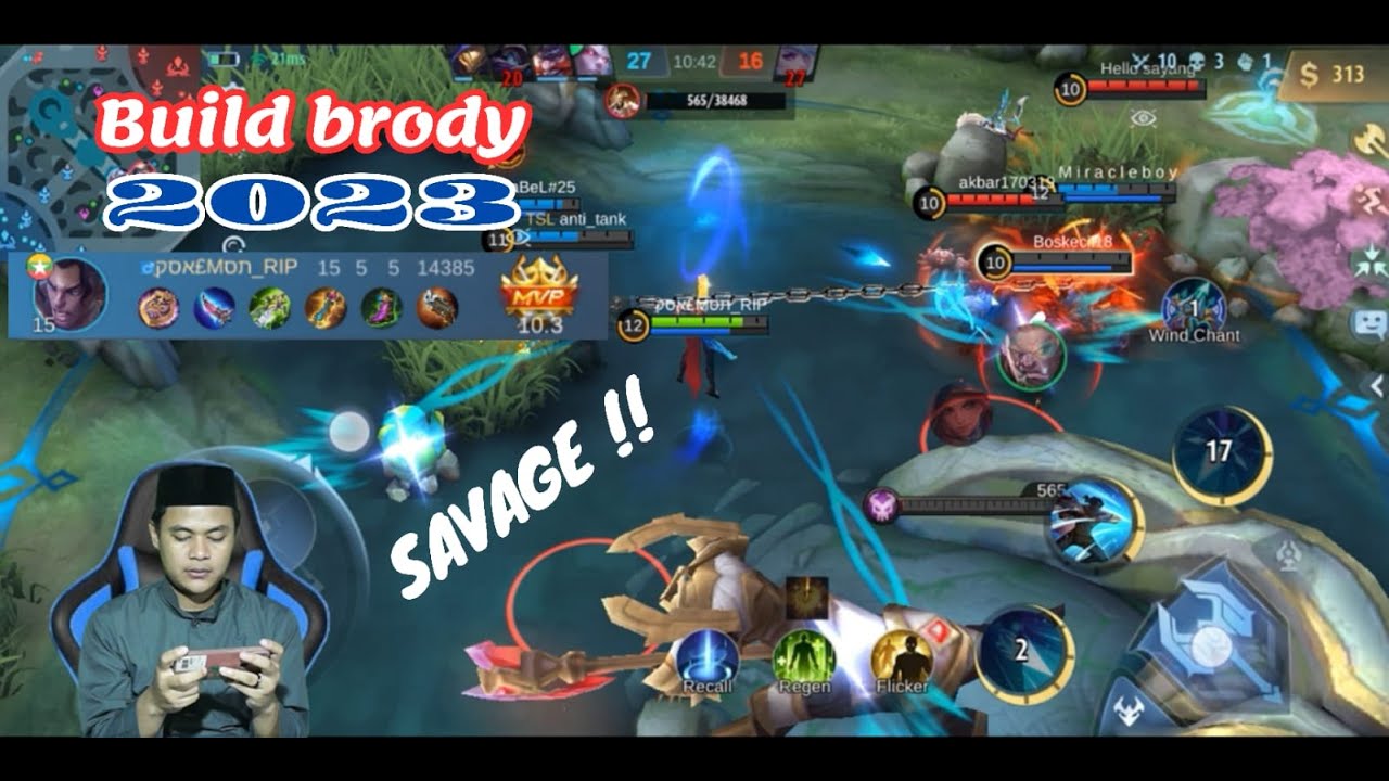 BUILD ITEM HERO BRODY TERBARU 2023 No counter | MOBILE LEGENDS - YouTube