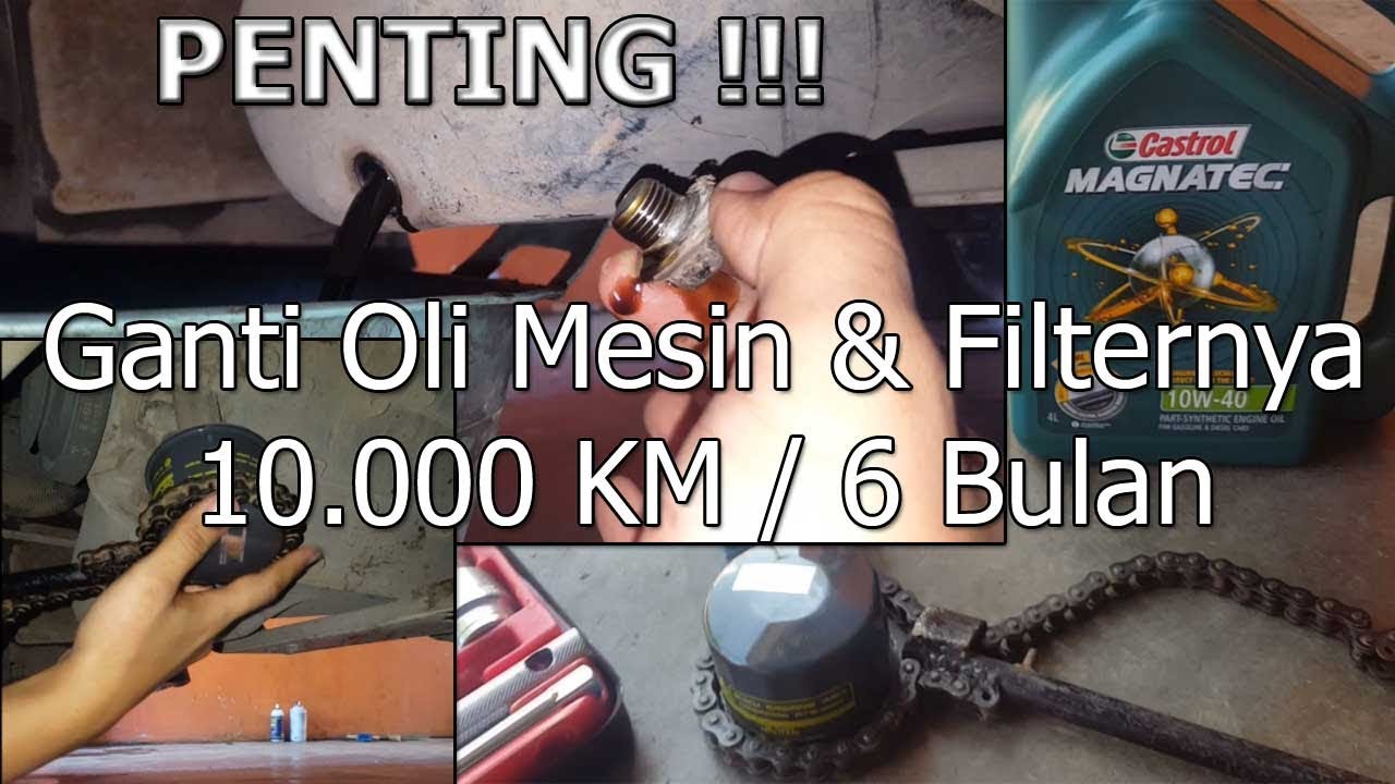 Cara Ganti Oli Mesin Mobil & Filter Oli Mitshubisi Pickup T120SS - 10 ...
