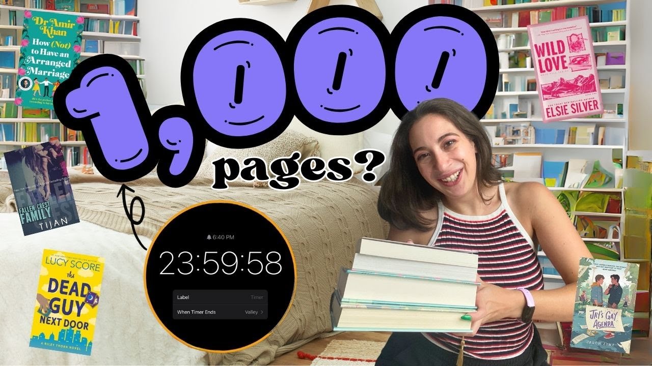 24 Hour Reading Challenge: The Quest for 1,000 Pages; Kindle Reading ...