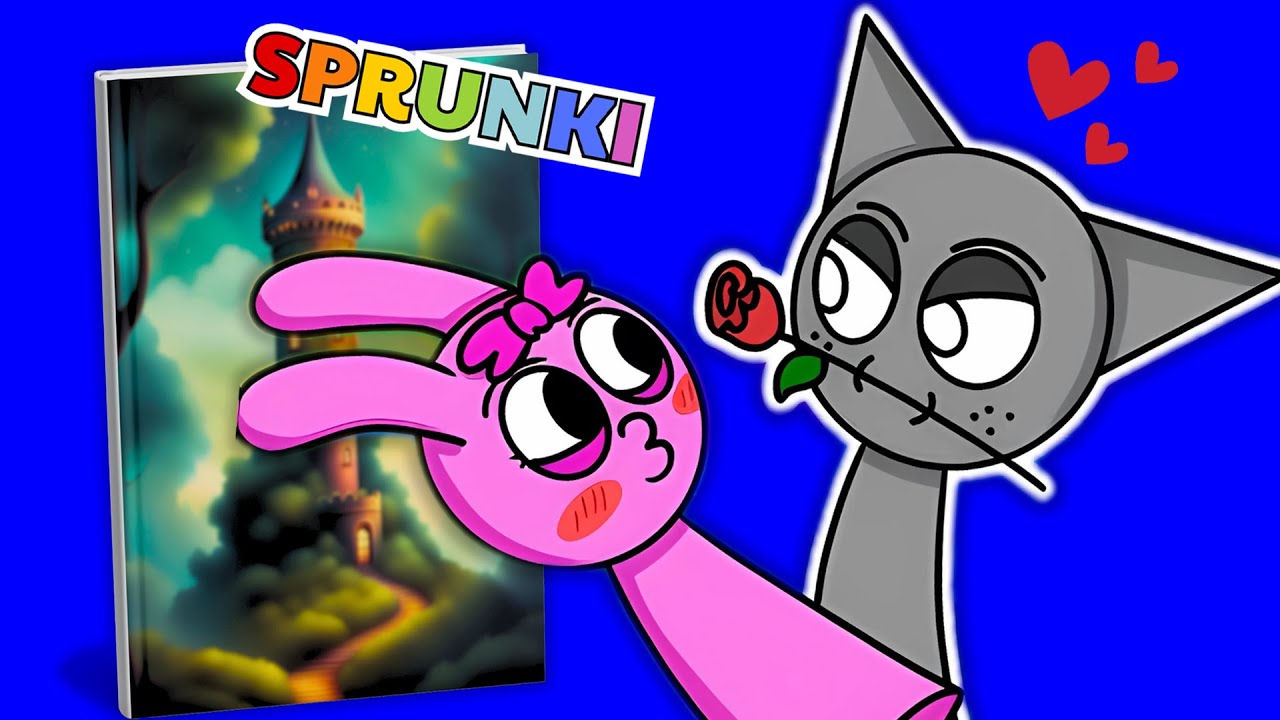 Making INCREDIBOX SPRUNKI Game Book 📚 Pinki, Do you love Gray ? | Cute ...