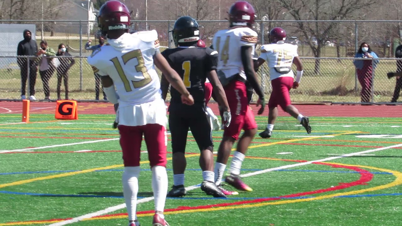 Dukes TD run New Town/Randallstown football 03/20/21 - YouTube