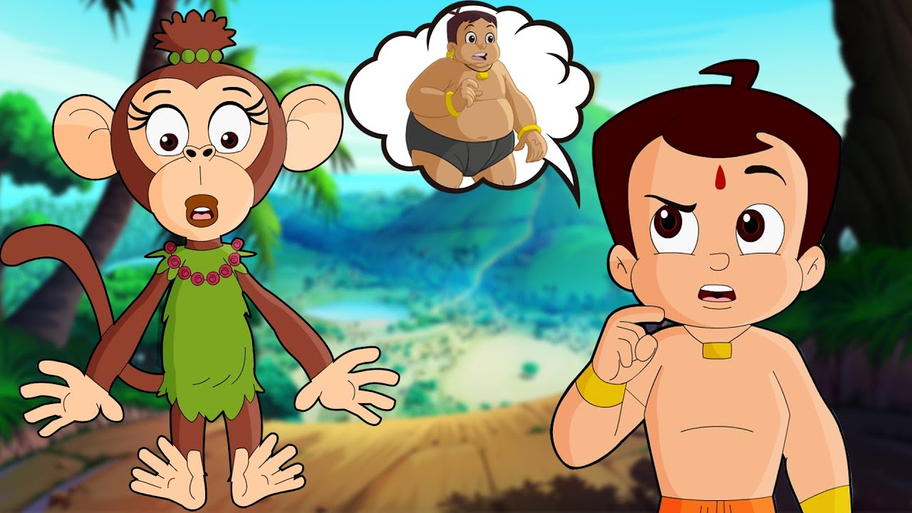 छोटा भीम - Kalia Turned into a Monkey | YouTube Cartoon Comedy Videos ...