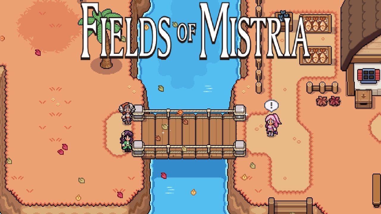 Fields of Mistria EP 14 - Building the beach bridge and helping Olric ...