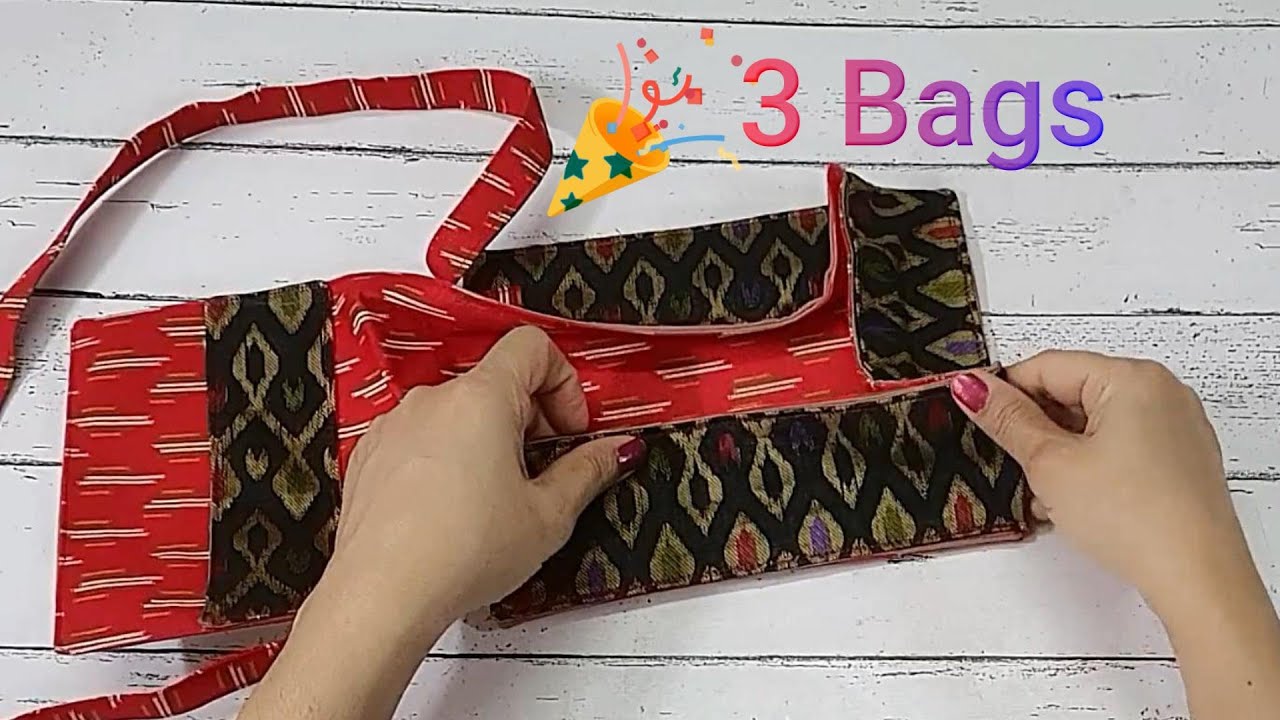 3 Practical Bags For Daily Use | Quick and Easy To Make at Home - YouTube