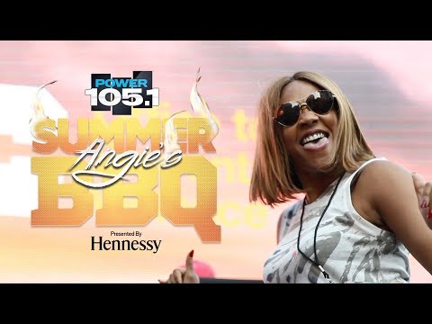 Tiffany Haddish Crashes Shiggy's Performance @ Angies Summer BBQ 2018