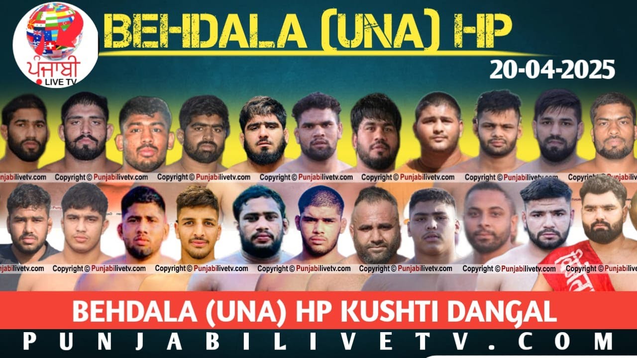 🔴 [Live] Behdala (UNA) Kushti Dangal 20 April 2025 - YouTube