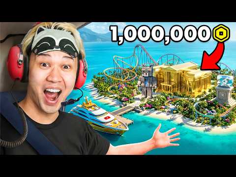😱Я ПОТРАТИЛ 1.000.000 РОБУКСОВ, ЧТОБЫ ПОСТРОИТЬ ОСТРОВ МЕЧТЫ В РОБЛОКС!