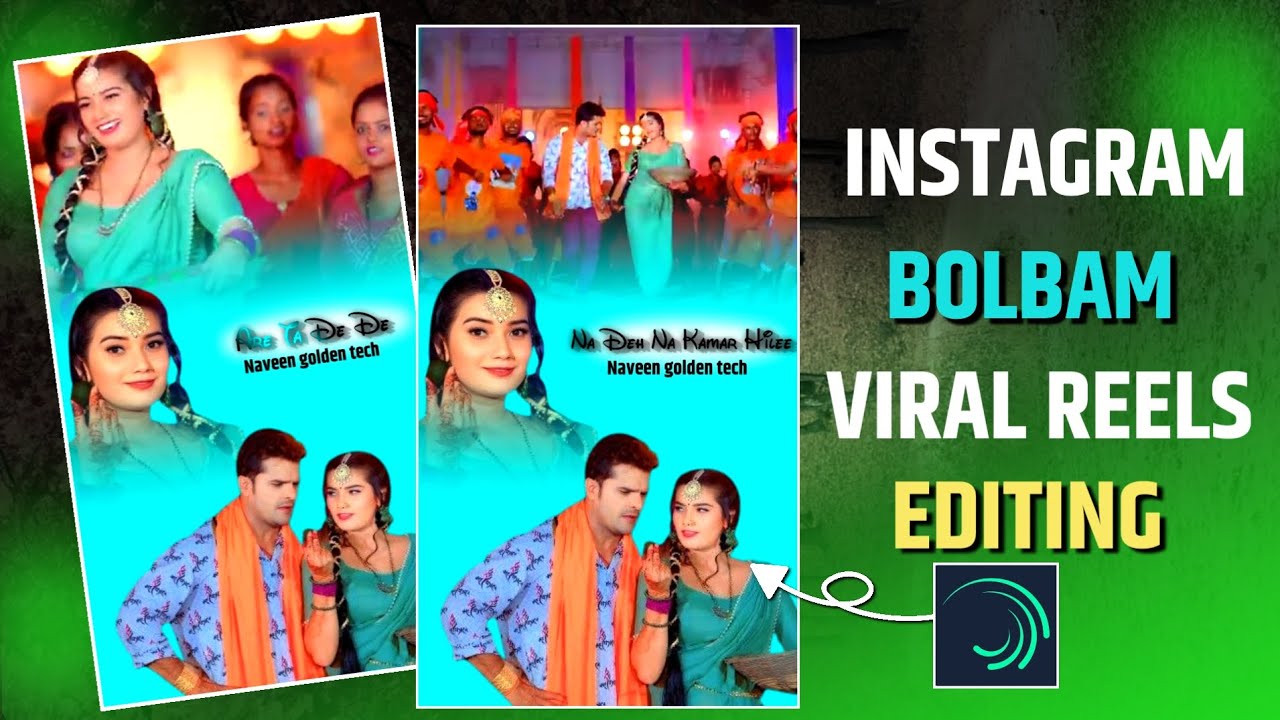 Bol Bam Video Editing || Bhojpuri Bolbam Lyrics Status Editing Alight ...