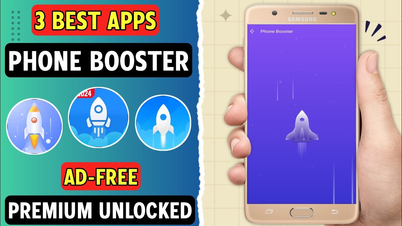 3 Best Phone Booster Apps For Android 2024 - YouTube