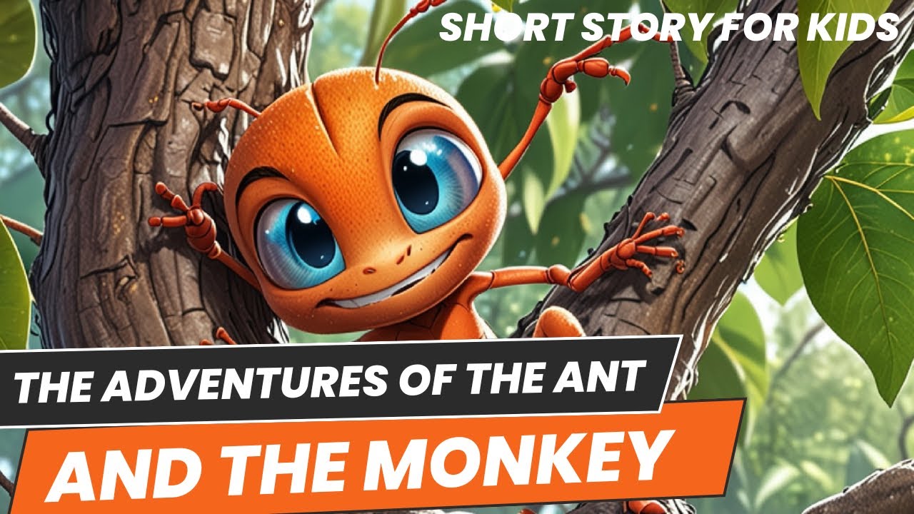 The Adventures of Annie the Ant and Max the Monkey | Short Stories for Kids in English - YouTube