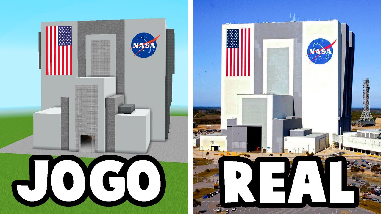 COMO EU FIZ A RÉPLICA DA BASE DA NASA NO MINECRAFT - YouTube