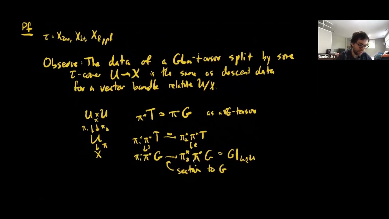 Etale Cohomology and the Weil conjectures (Daniel Litt) 11-31 - YouTube