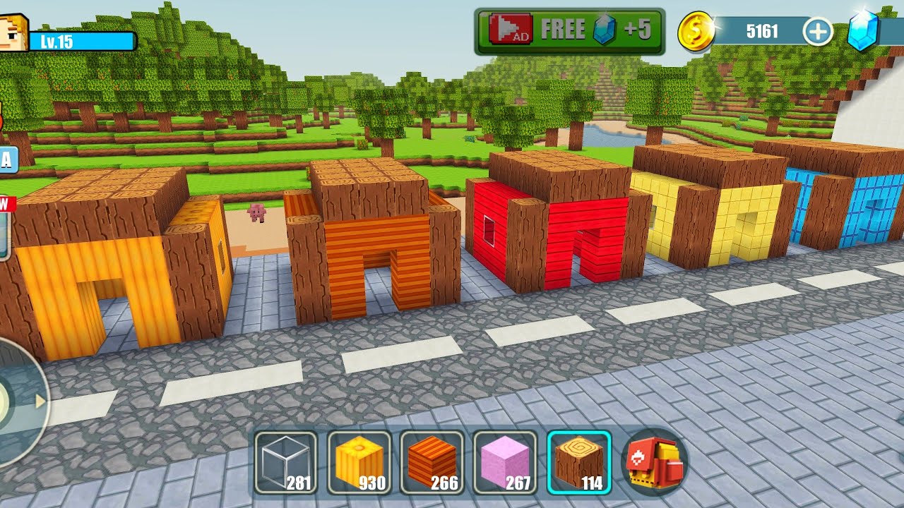 World Craft Building Gameplay | Modern City 🏙️ Hut - YouTube