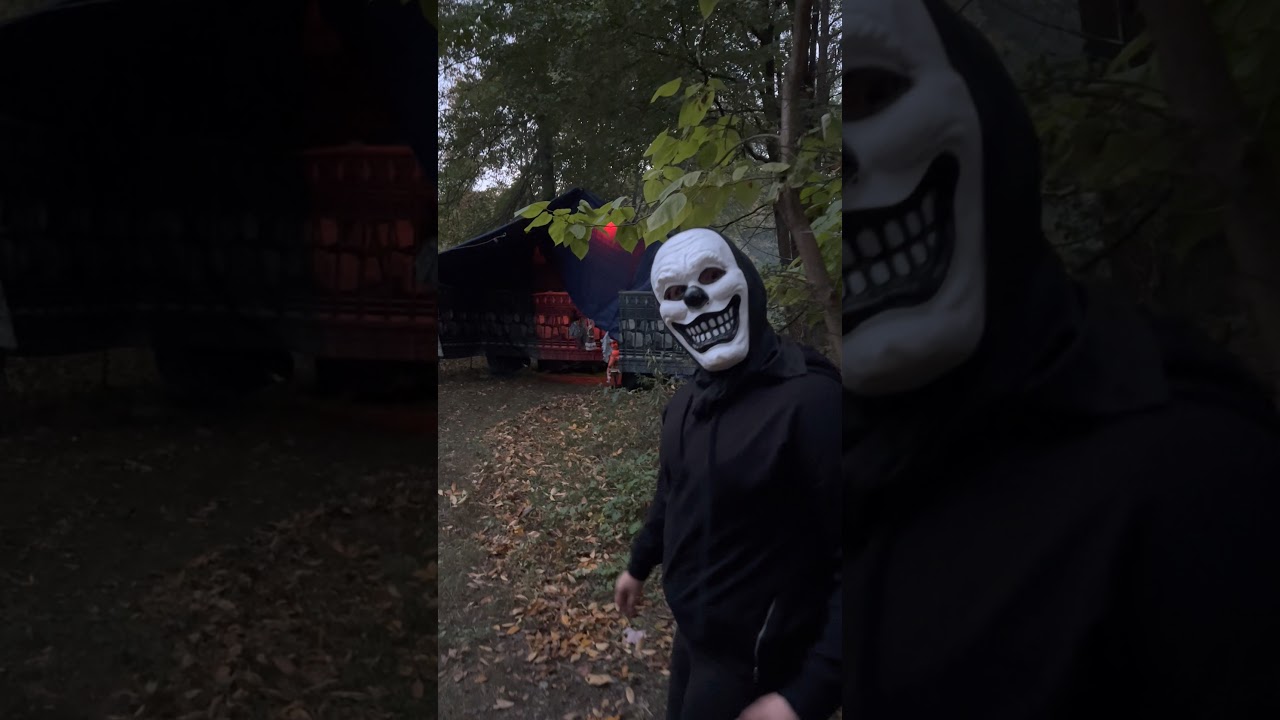 2021 Haunted trail walkthrough (day) - YouTube