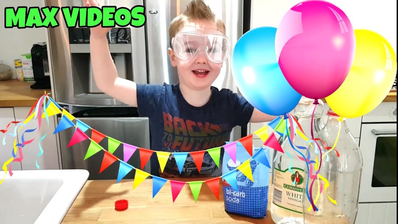FIZZ INFLATOR Kids Science Experiments Bi-Carb Soda Balloon - MAX ...