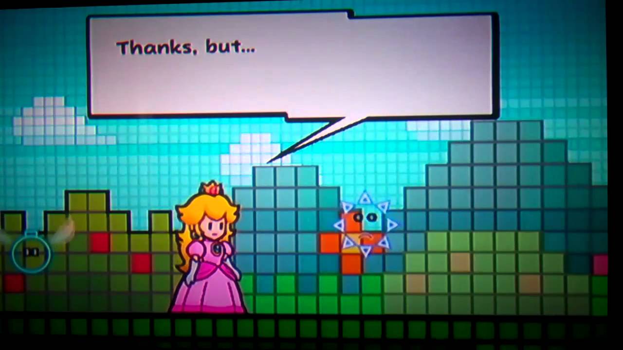 super paper mario walkthrough part 35 - flipside/flopside - YouTube