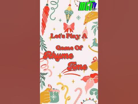 Rhyme Time!!! Christmas Edition Comment your answers #shorts #challenge ...