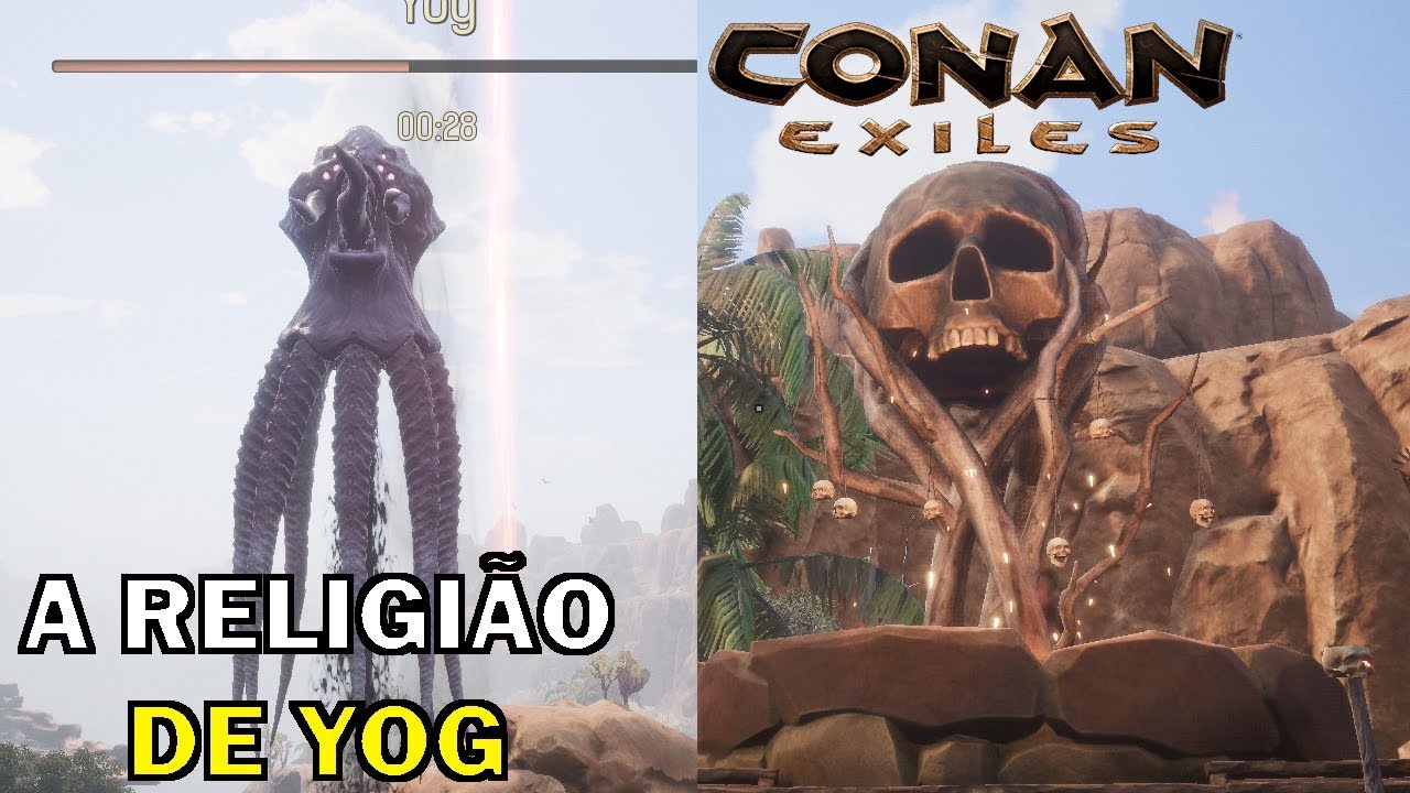 Como Funciona a Religião de YOG - CONAN EXILES - YouTube