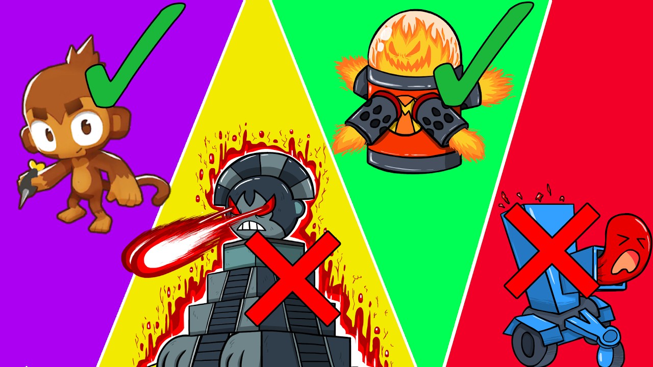 You're WRONG about the Top 10 Best Towers in BTD6 - YouTube