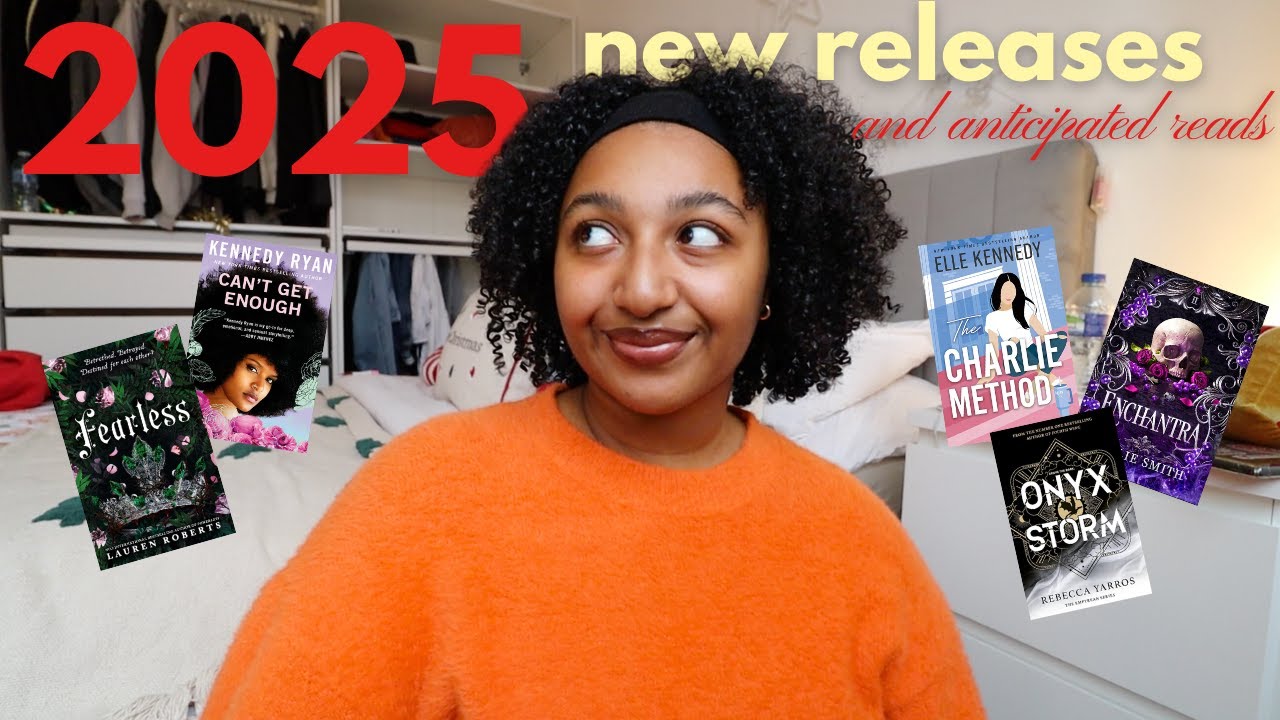 Let's chat about new book releases for 2025 + 5🌟 predictions 🤭📚 ...
