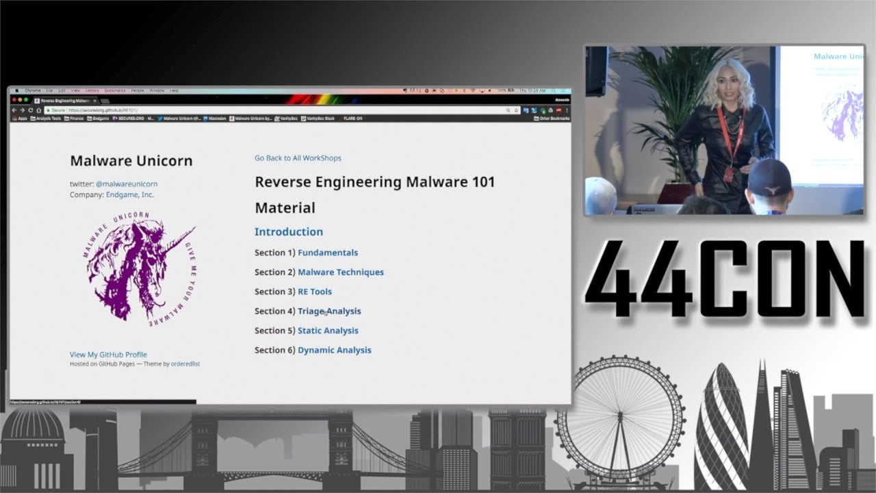 Reverse Engineering Windows Malware 101 Workshop - Amanda Rousseau at ...