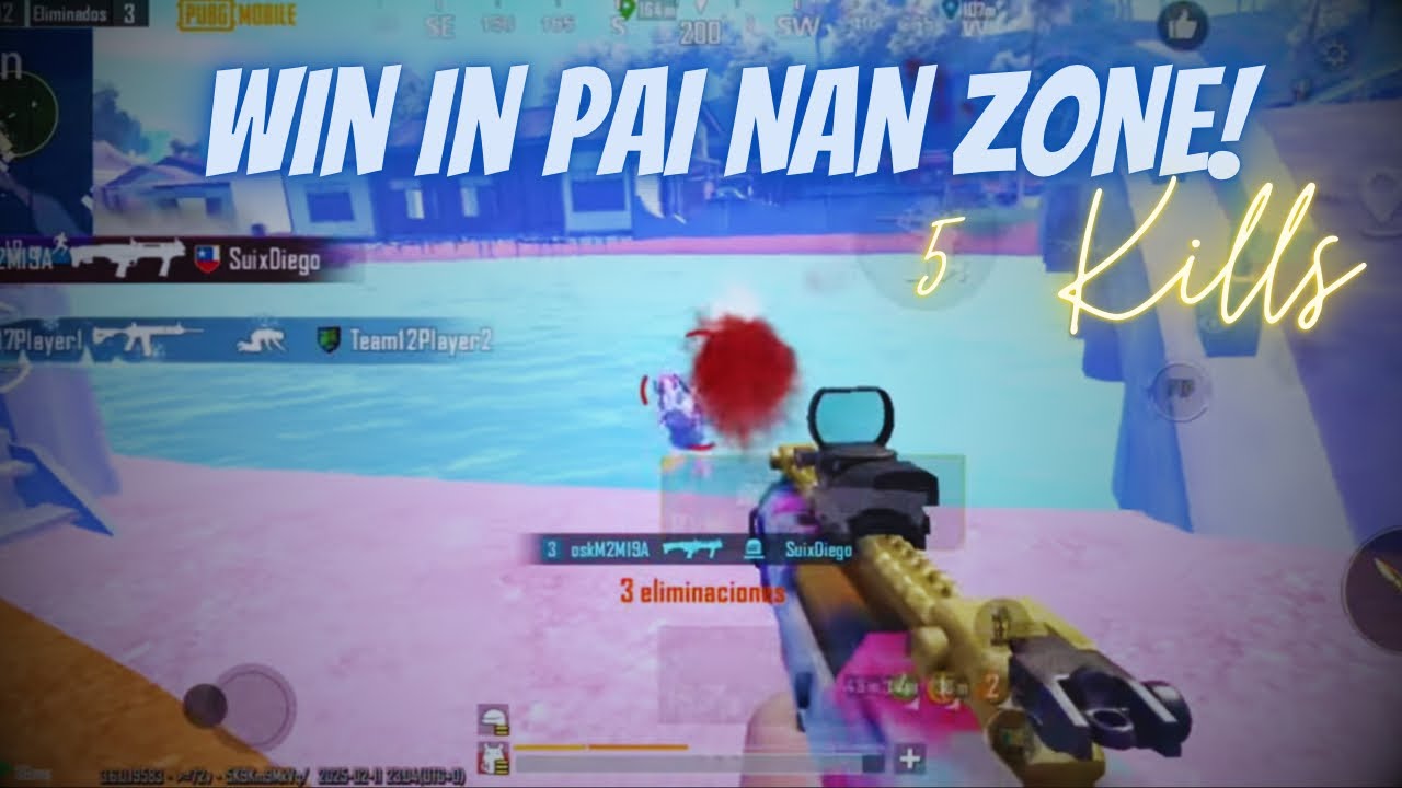 WIN IN PAI NAN ZONE | PUBG MOBILE COMPETITIVE IPHONE 15 PRO MAX - YouTube
